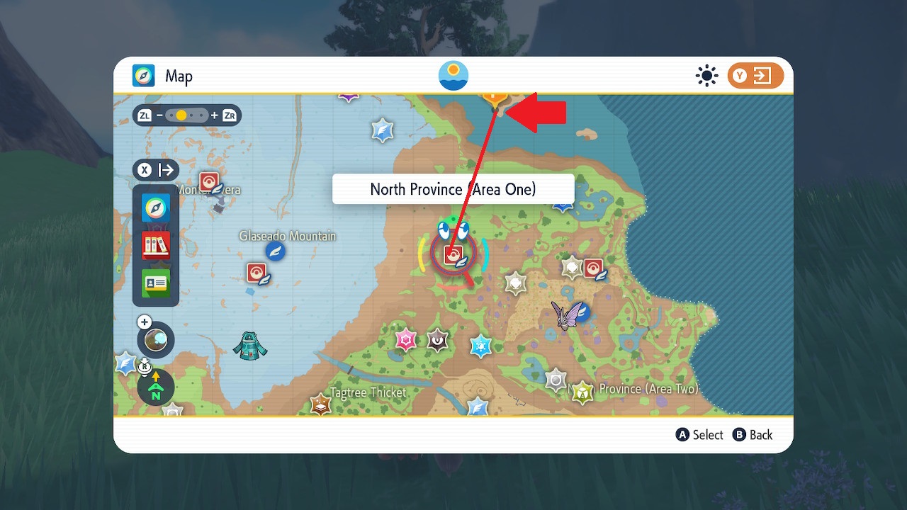 Where to find Brick Break TM 058 in Pokémon Scarlet & Violet