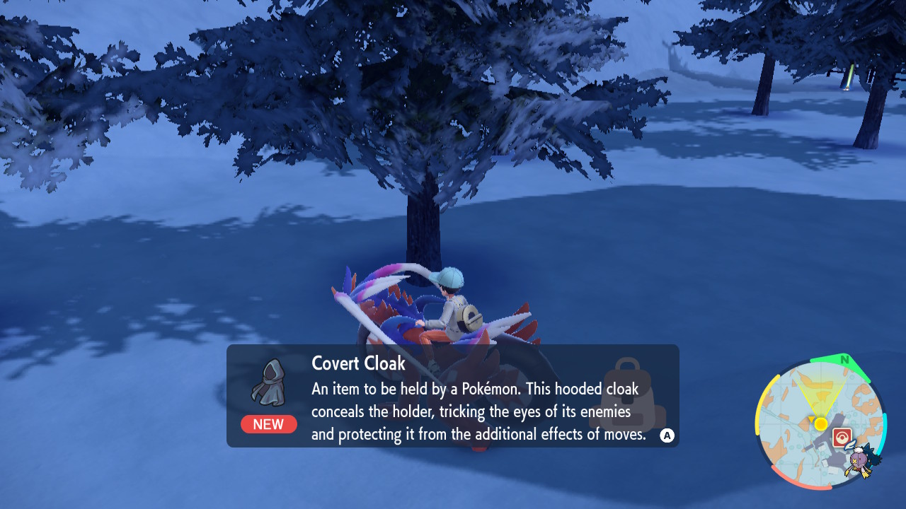 How to get the Covert Cloak in Pokémon Scarlet & Violet
