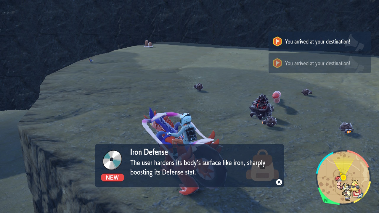 Where to find Iron Defense TM 104 in Pokémon Scarlet & Violet