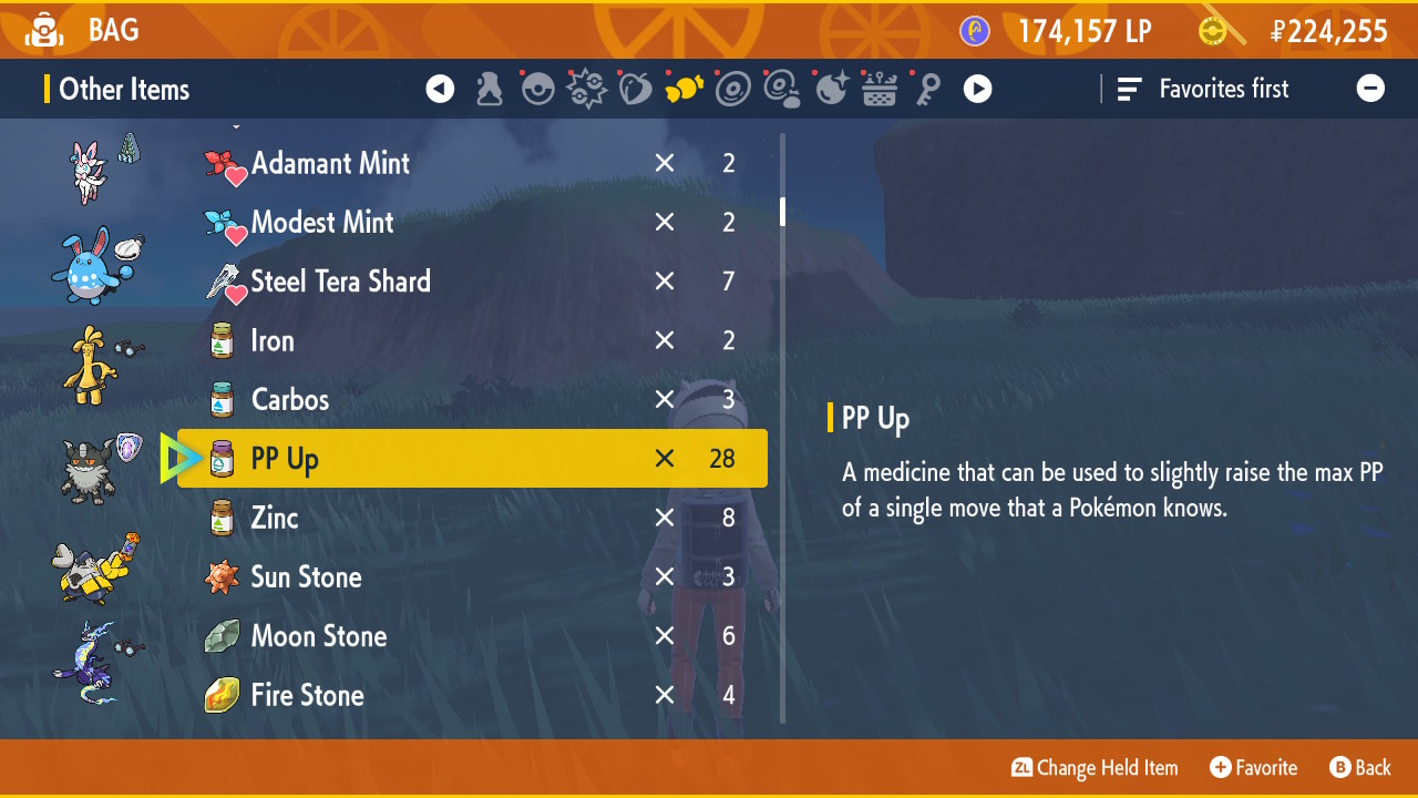 How to get PP Ups in Pokémon Scarlet & Violet