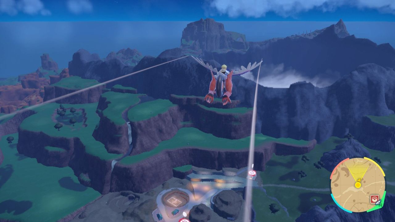 Pokémon Scarlet and Violet glitch turns your legendary into a jet plane
