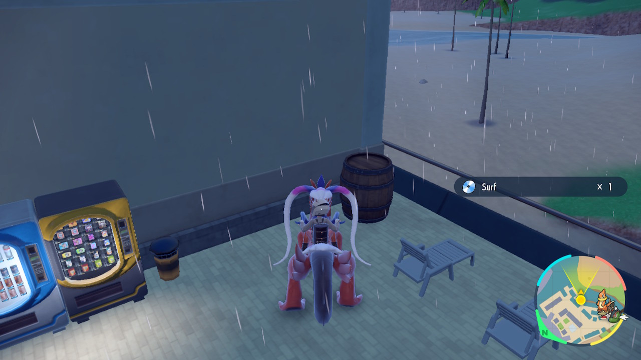 Where to find Surf TM 123 in Pokémon Scarlet & Violet