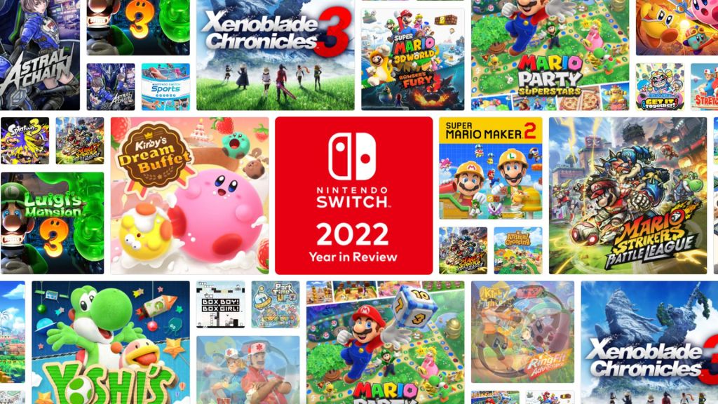 The Nintendo Switch 2022 Year in Review site is live – Destructoid