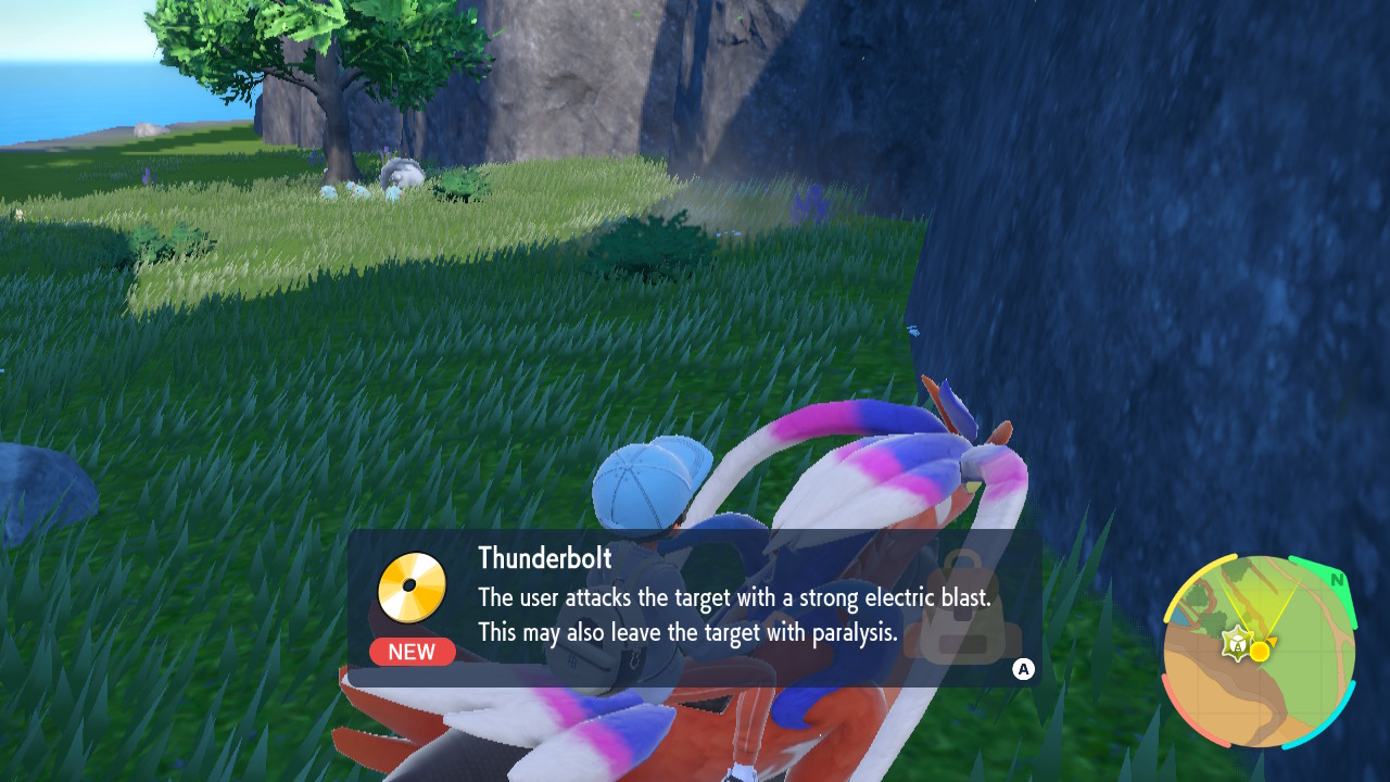 Where to find Thunderbolt TM 126 in Pokémon Scarlet & Violet