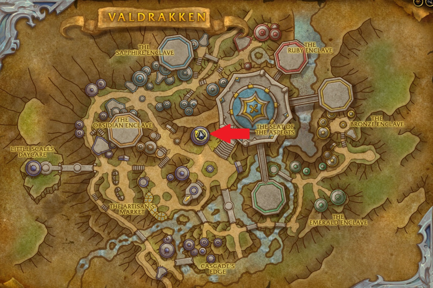 How to get to Valdrakken capital city in WoW Dragonflight