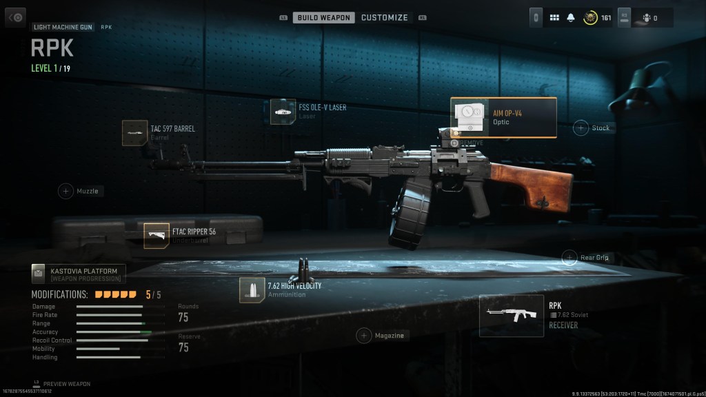 How to build the no-recoil RPK loadout in Warzone 2