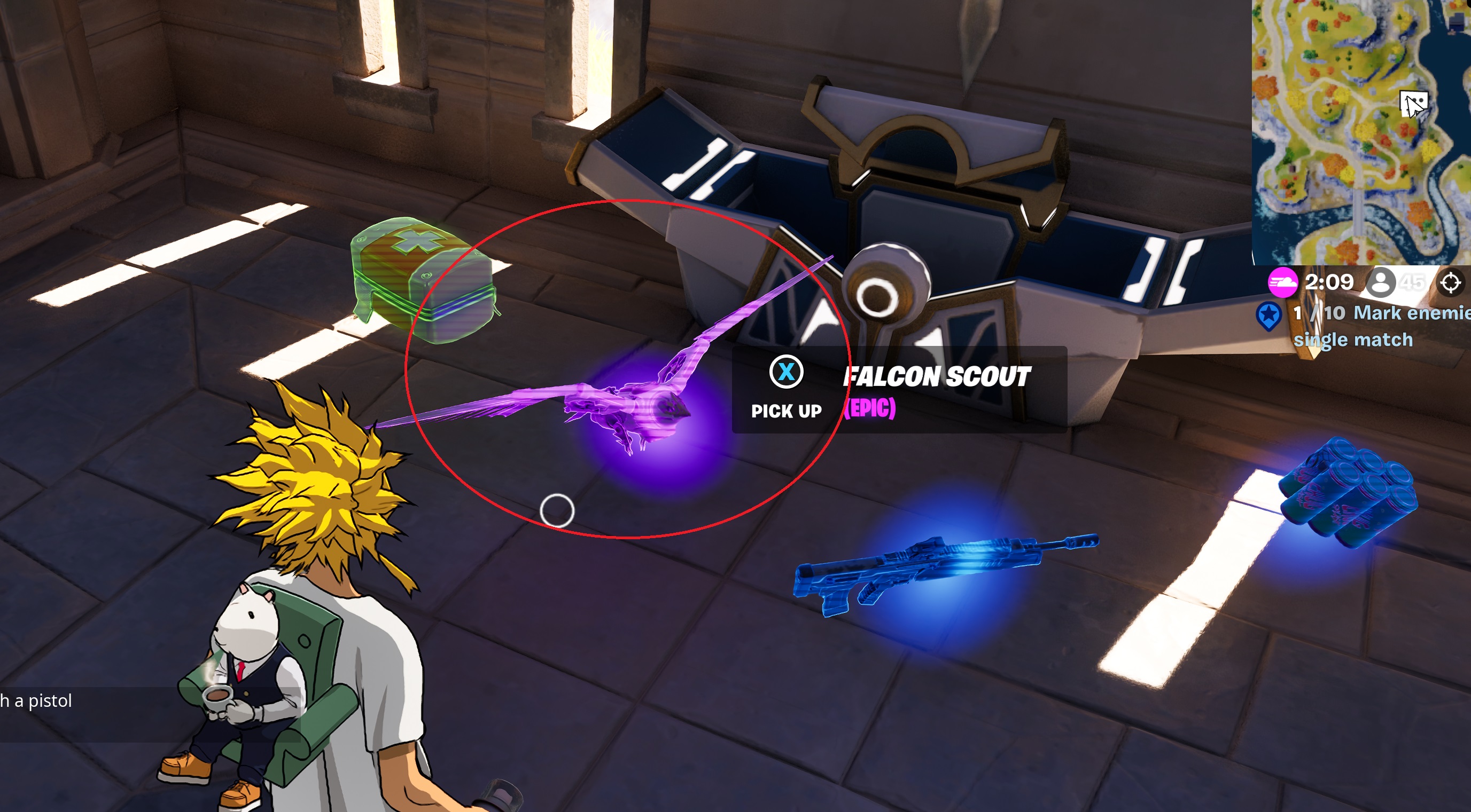 Best way to quickly mark enemies in Fortnite