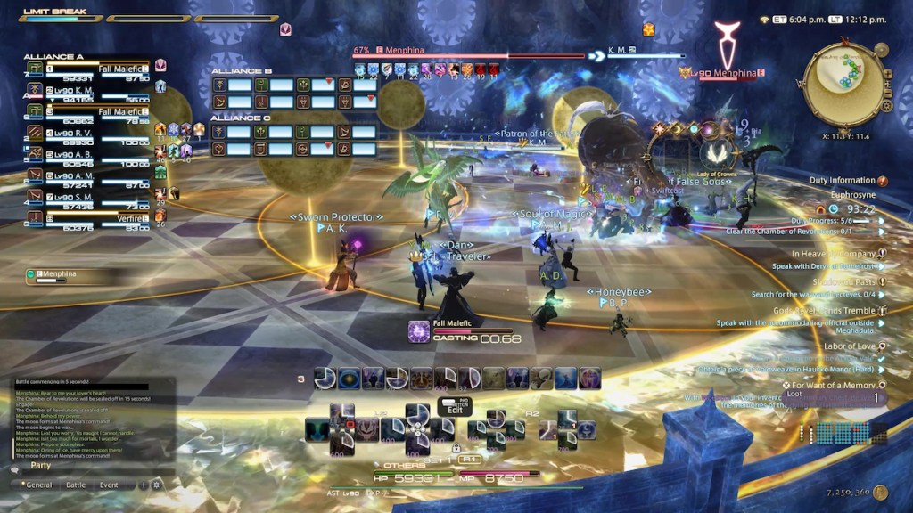 How to defeat Menphina in Final Fantasy XIV