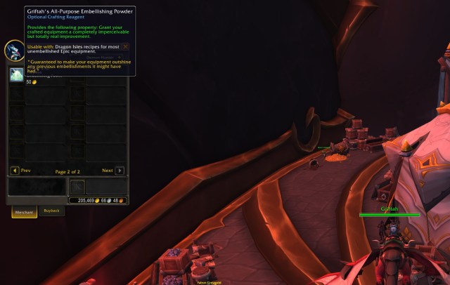 Where to find the Griftah NPC in WoW Dragonflight