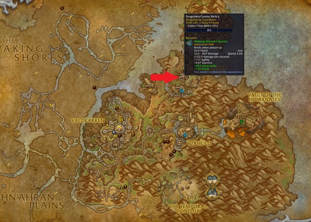 How to complete the Forgotten Grotto Relics world quest in WoW ...