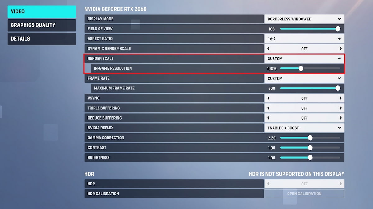 How to fix blurry screen issues in Overwatch 2
