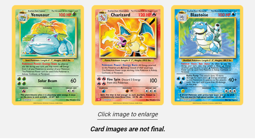 The Pokemon Company unveils 'Pokemon Trading Card Game Classic ...