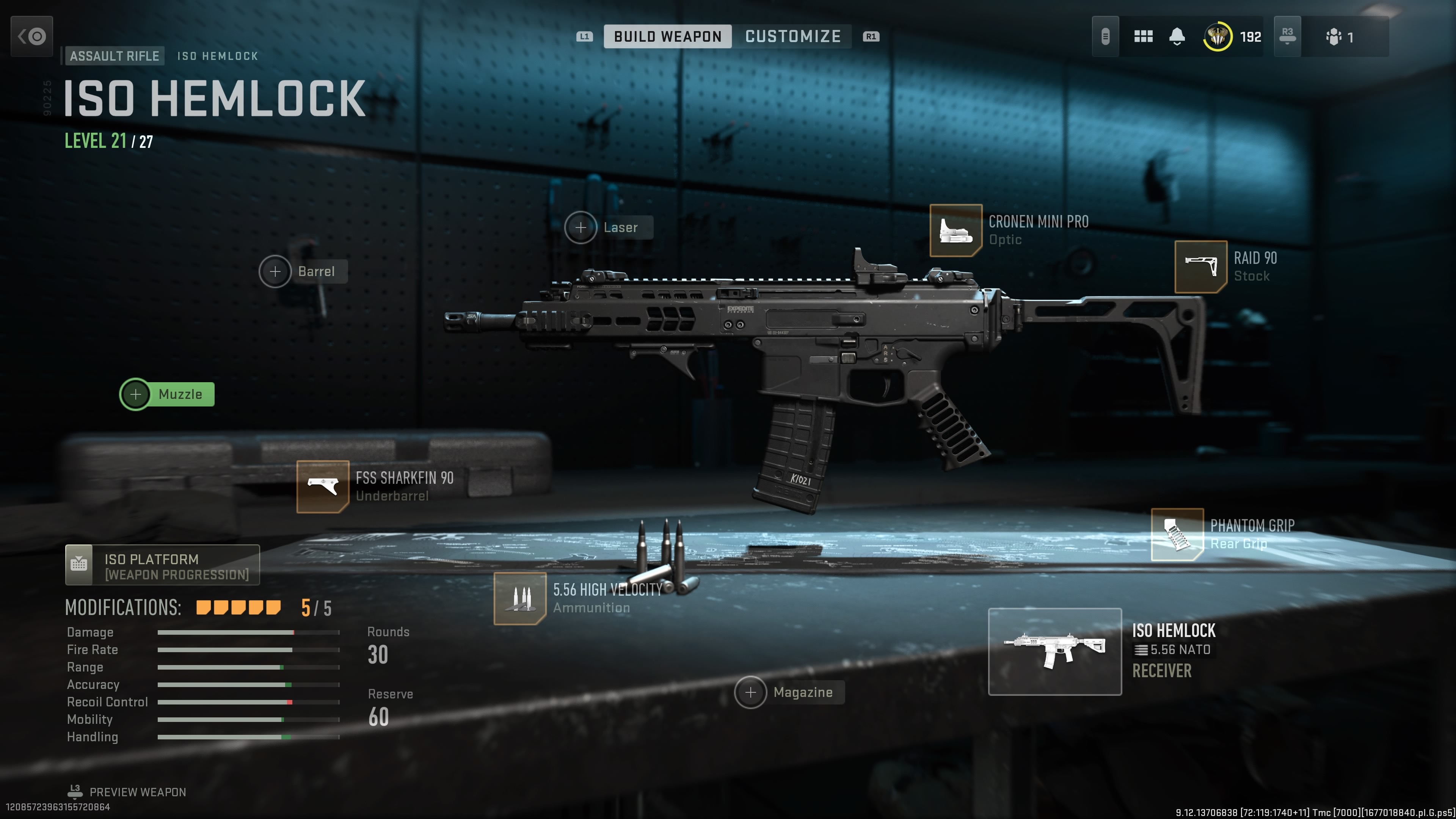 Best ISO Hemlock loadout in ranked Warzone 2