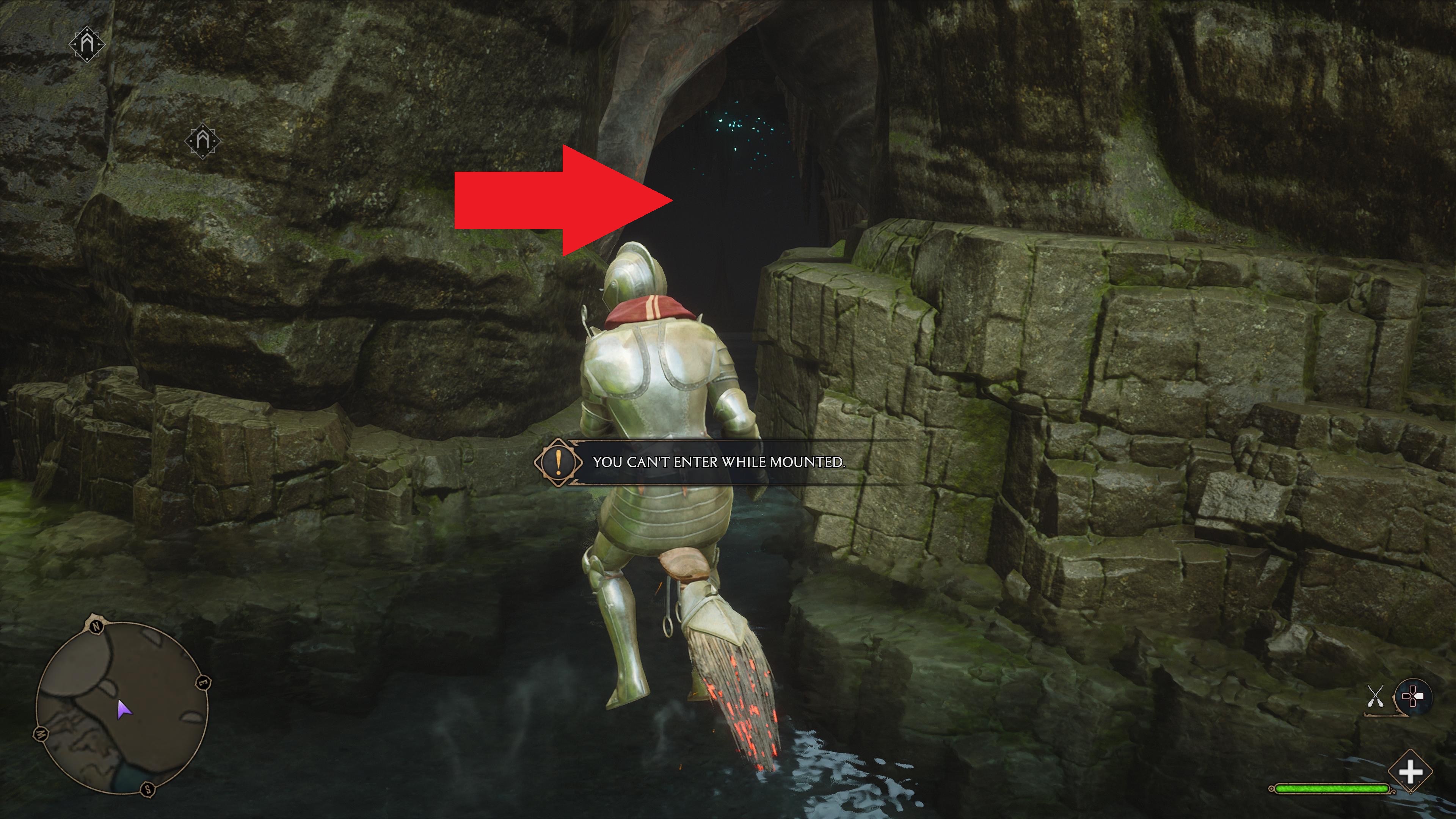Giant Squid Black Lake easter egg location in Hogwarts Legacy