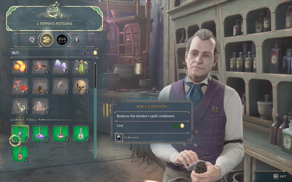 How to use potions simultaneously in Hogwarts Legacy – Destructoid