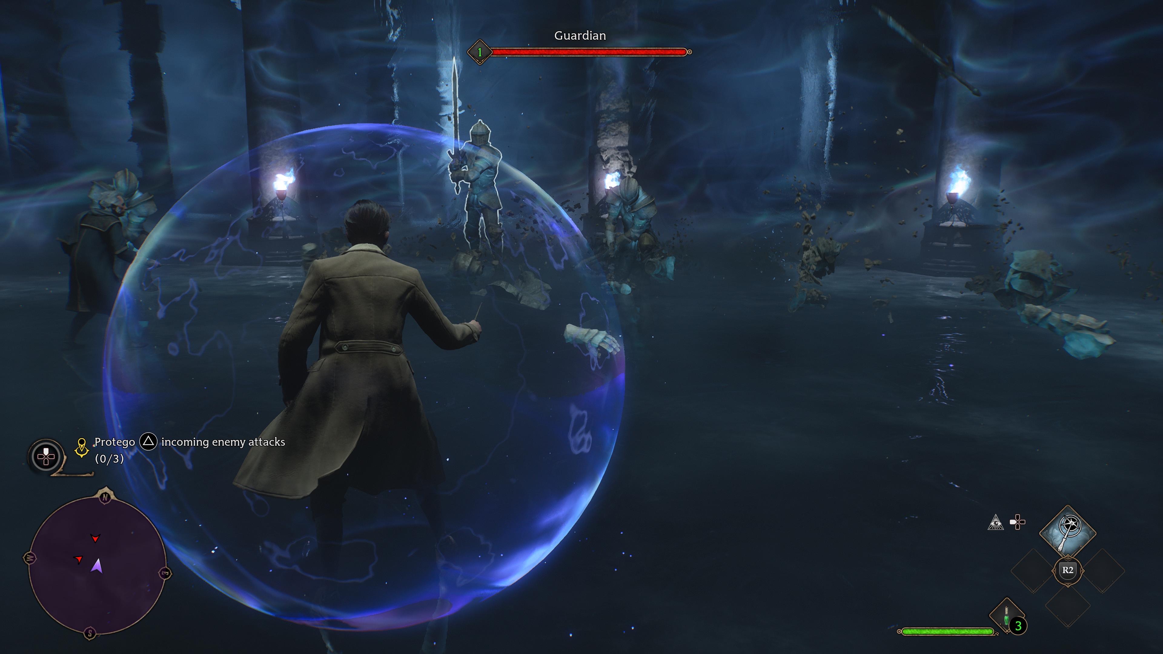 How to block & parry attacks in Hogwarts Legacy