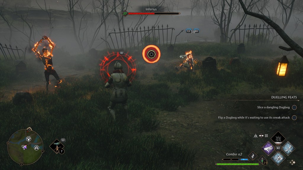 How to defeat Inferius in Hogwarts Legacy