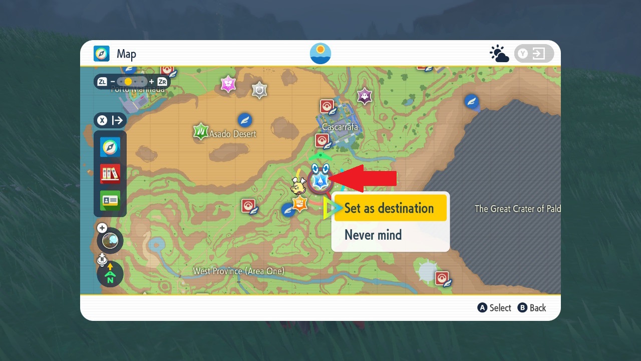 How to find the Walking Wake / Iron Leaves Tera Raids in Pokémon Scarlet and Violet