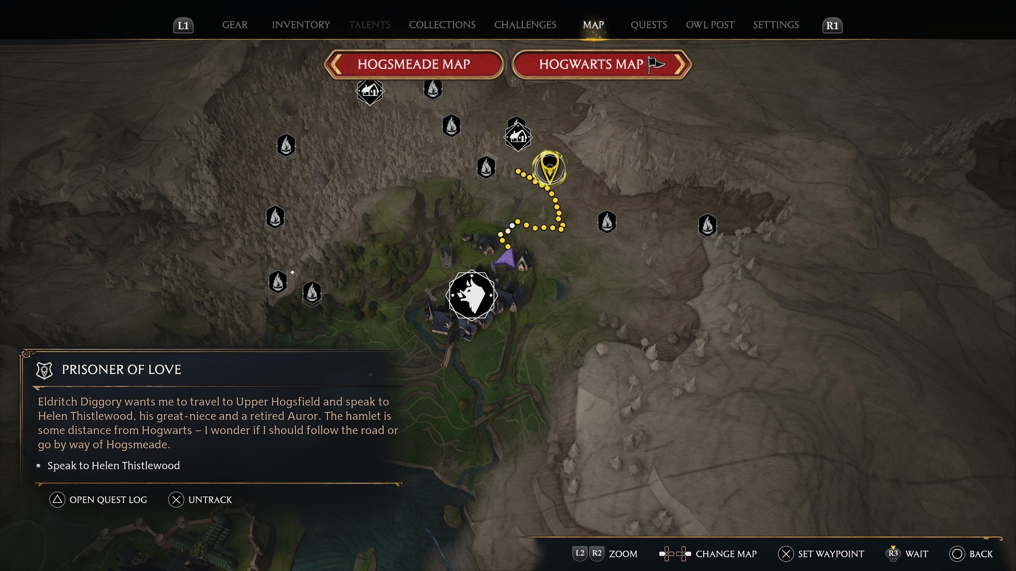 How to get to Azkaban in Hogwarts Legacy