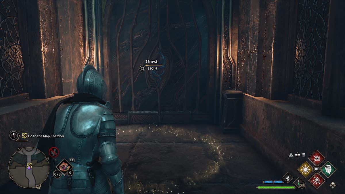 How to get to The Map Chamber and The Room of Requirement in Hogwarts Legacy