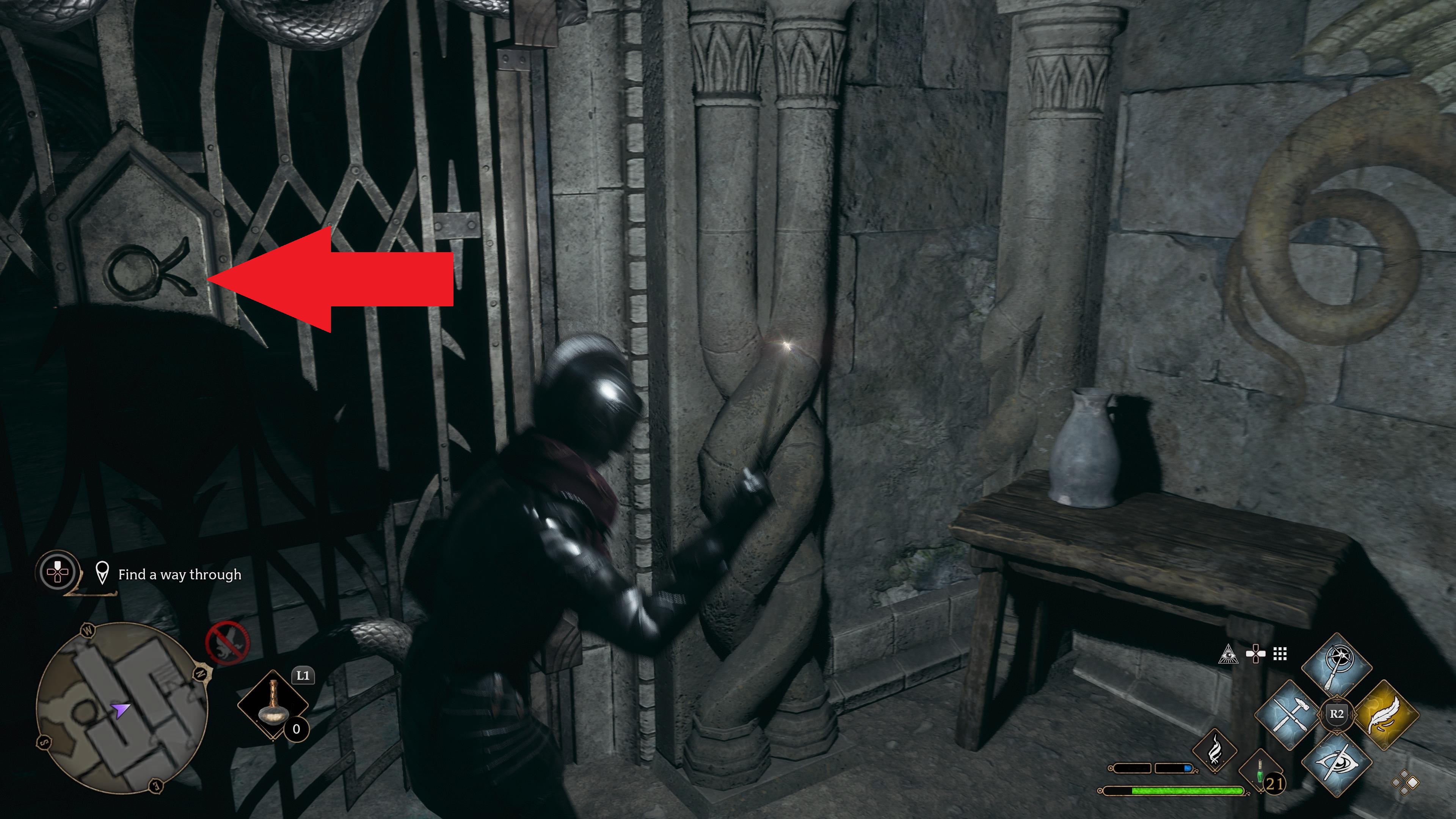 How to open Slytherin Locks in Hogwarts Legacy