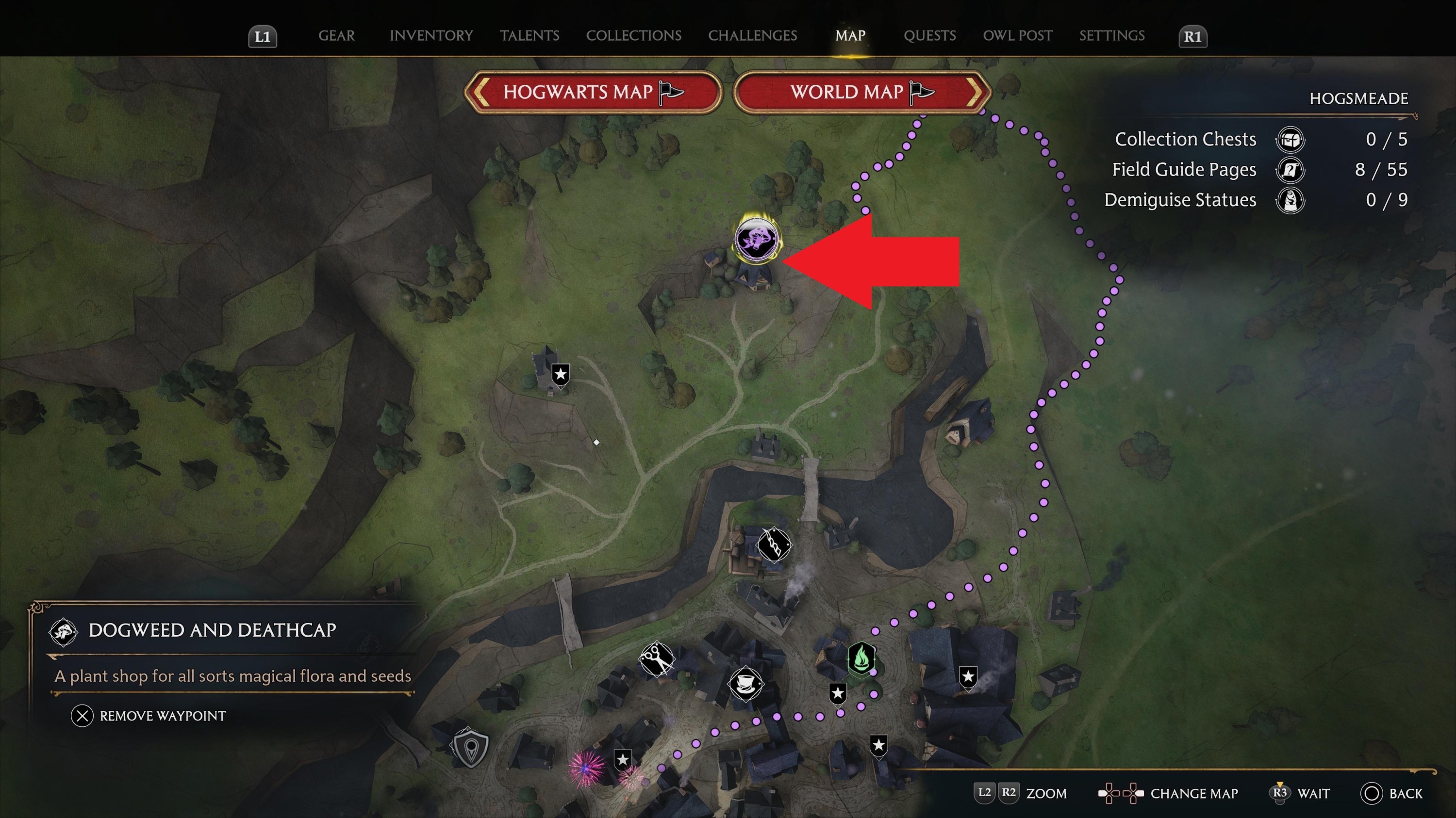 How to unlock Wingardium Leviosa spell in Hogwarts Legacy