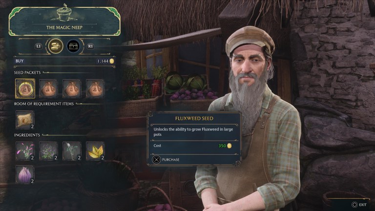 Magic Neep shop location & item stock in Hogwarts Legacy