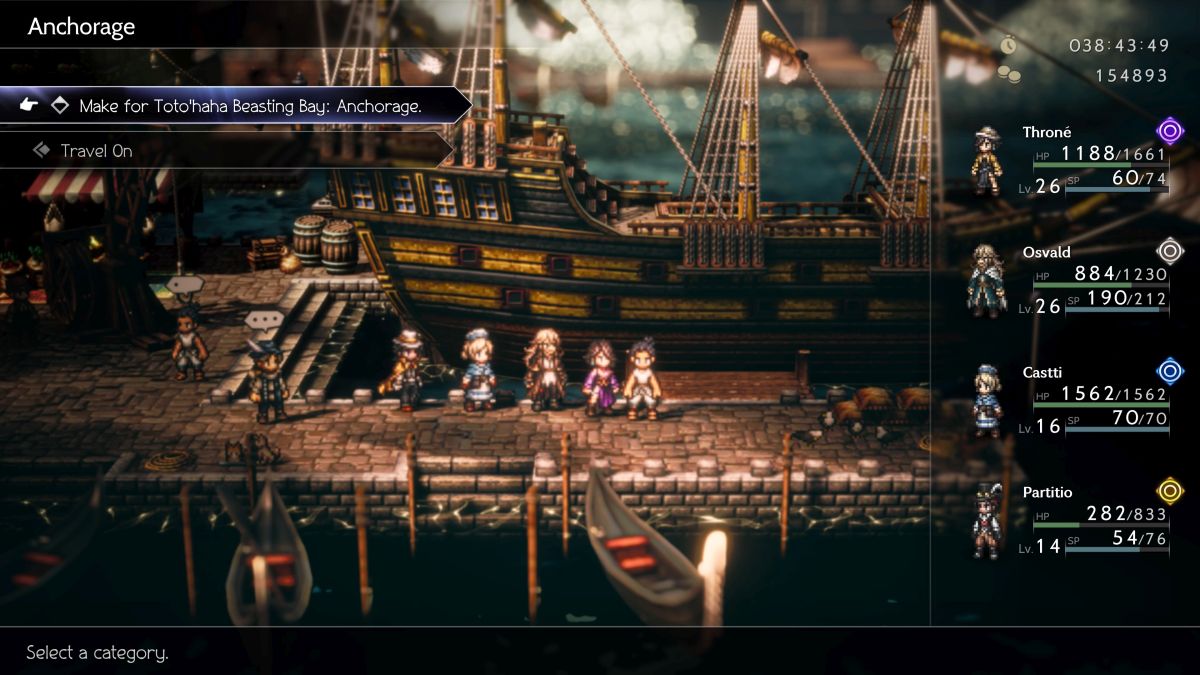 How to get to the Beasting Village in Octopath Traveler 2
