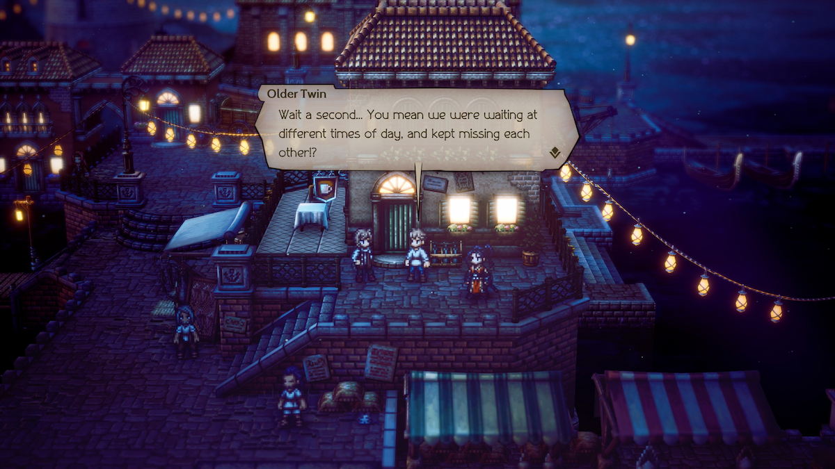 How to complete Waiting All Day and Night quest Octopath Traveler 2