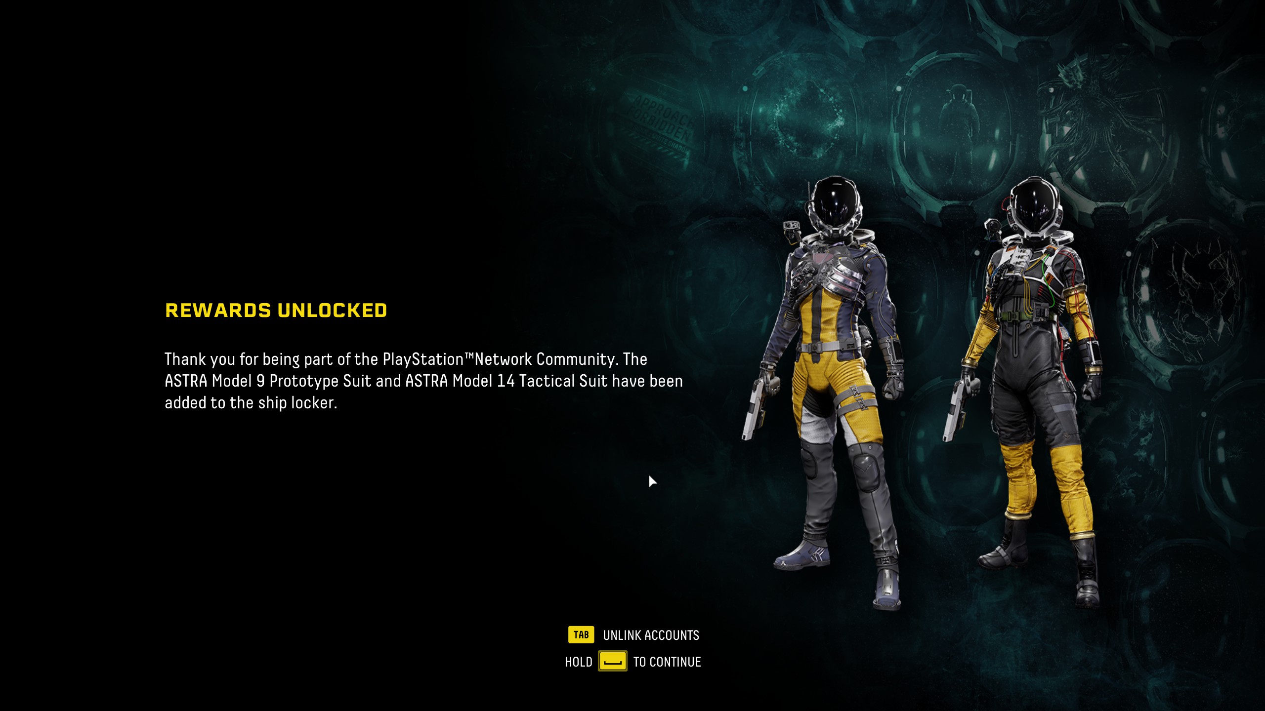 How to unlock the PlayStation Network bonus suits for Returnal PC