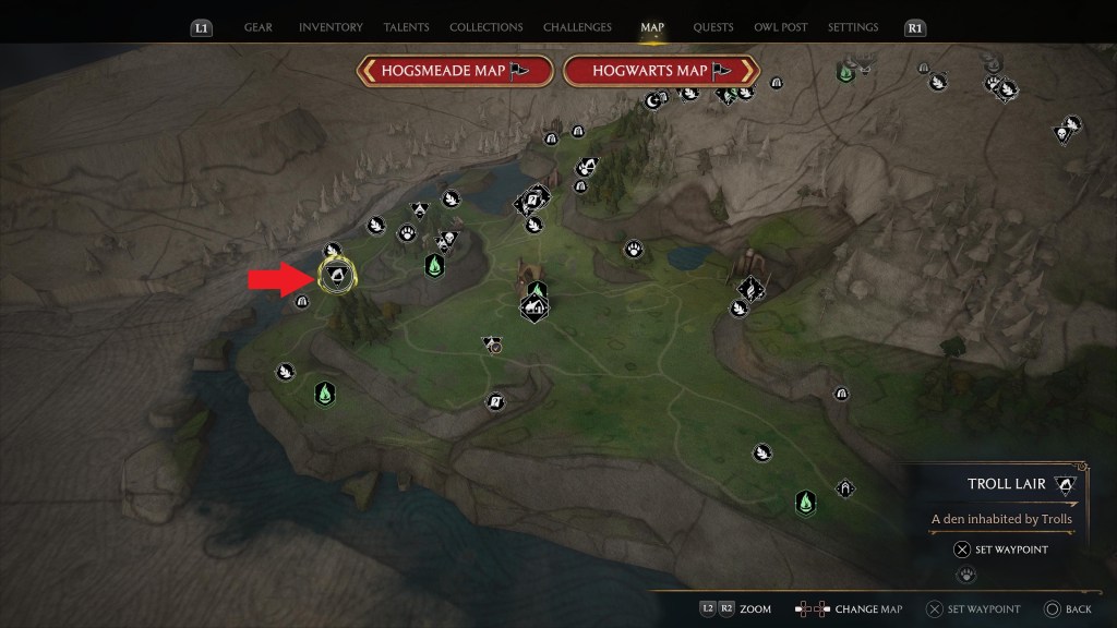Troll Bogeys farming locations guide Hogwarts Legacy