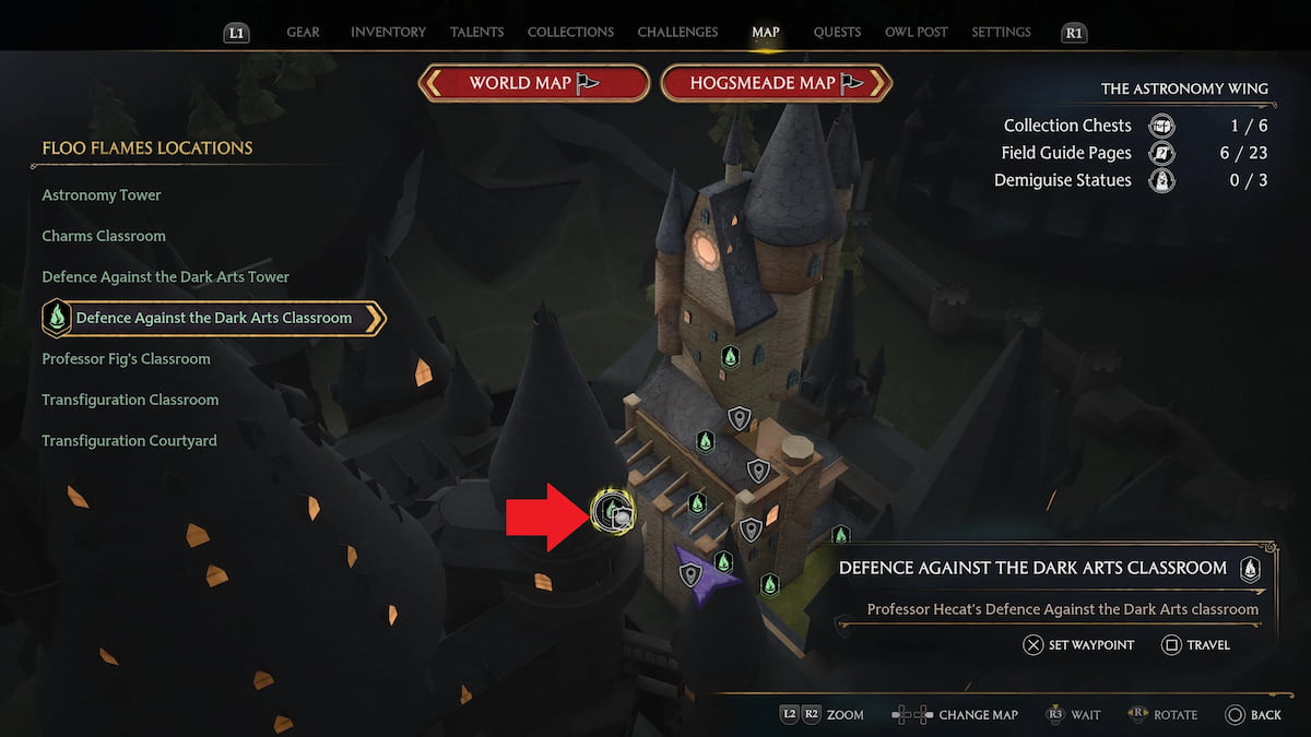 How to get to the Undercroft in Hogwarts Legacy