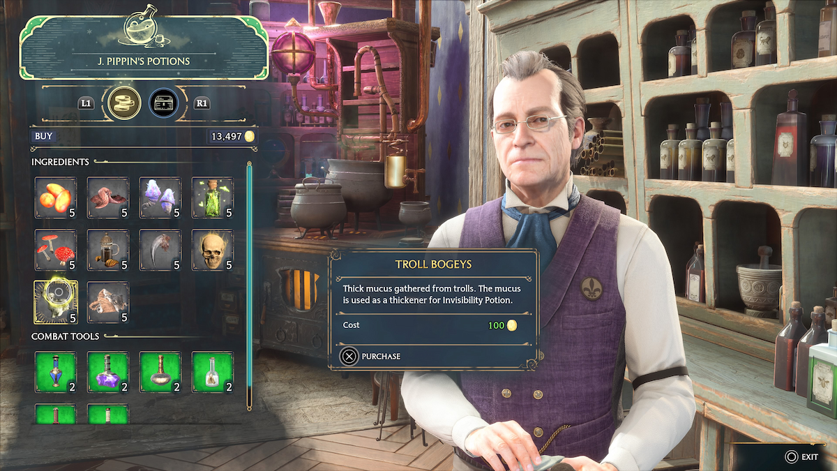 How to flip a Troll's club in Hogwarts Legacy