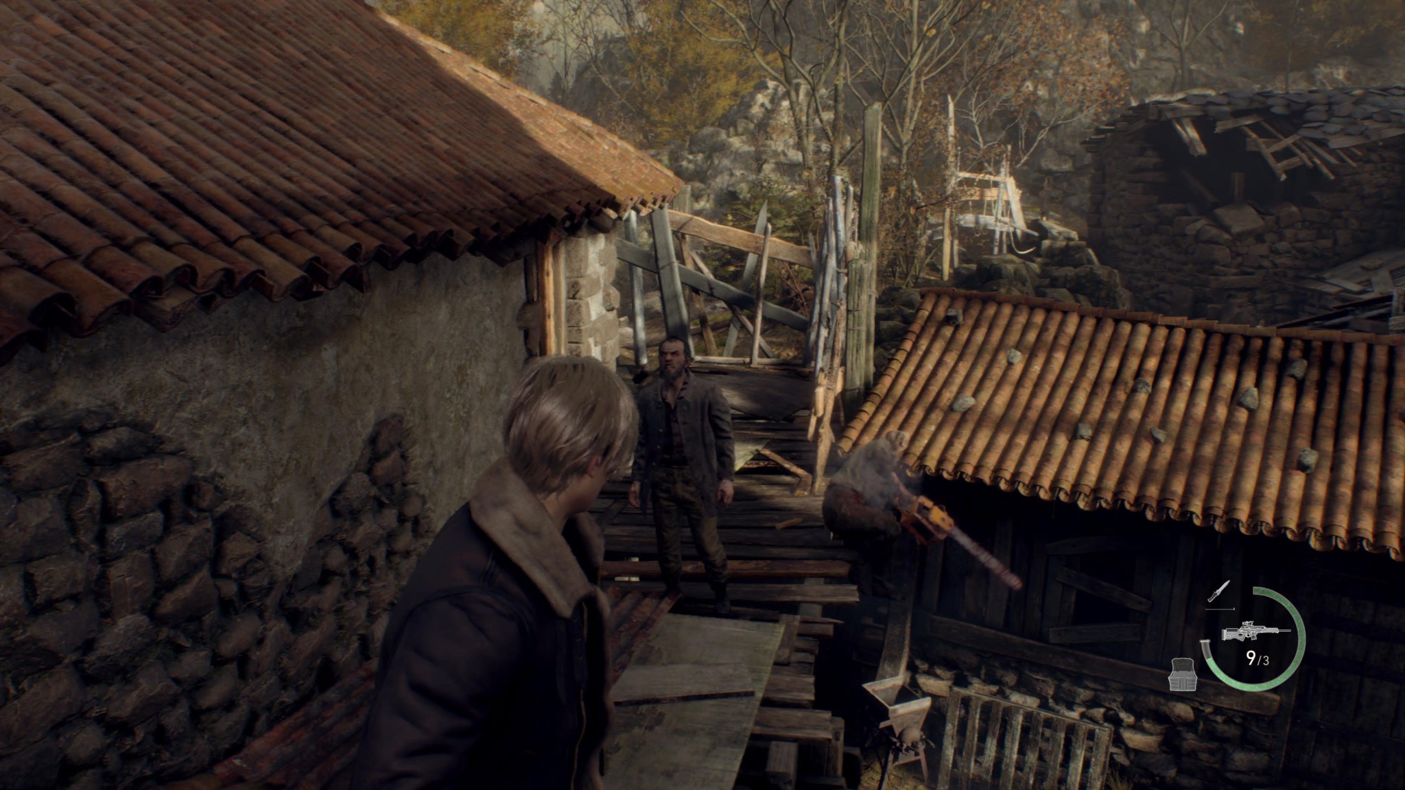 Ring the bell to skip the Village fight in Resident Evil 4 remake