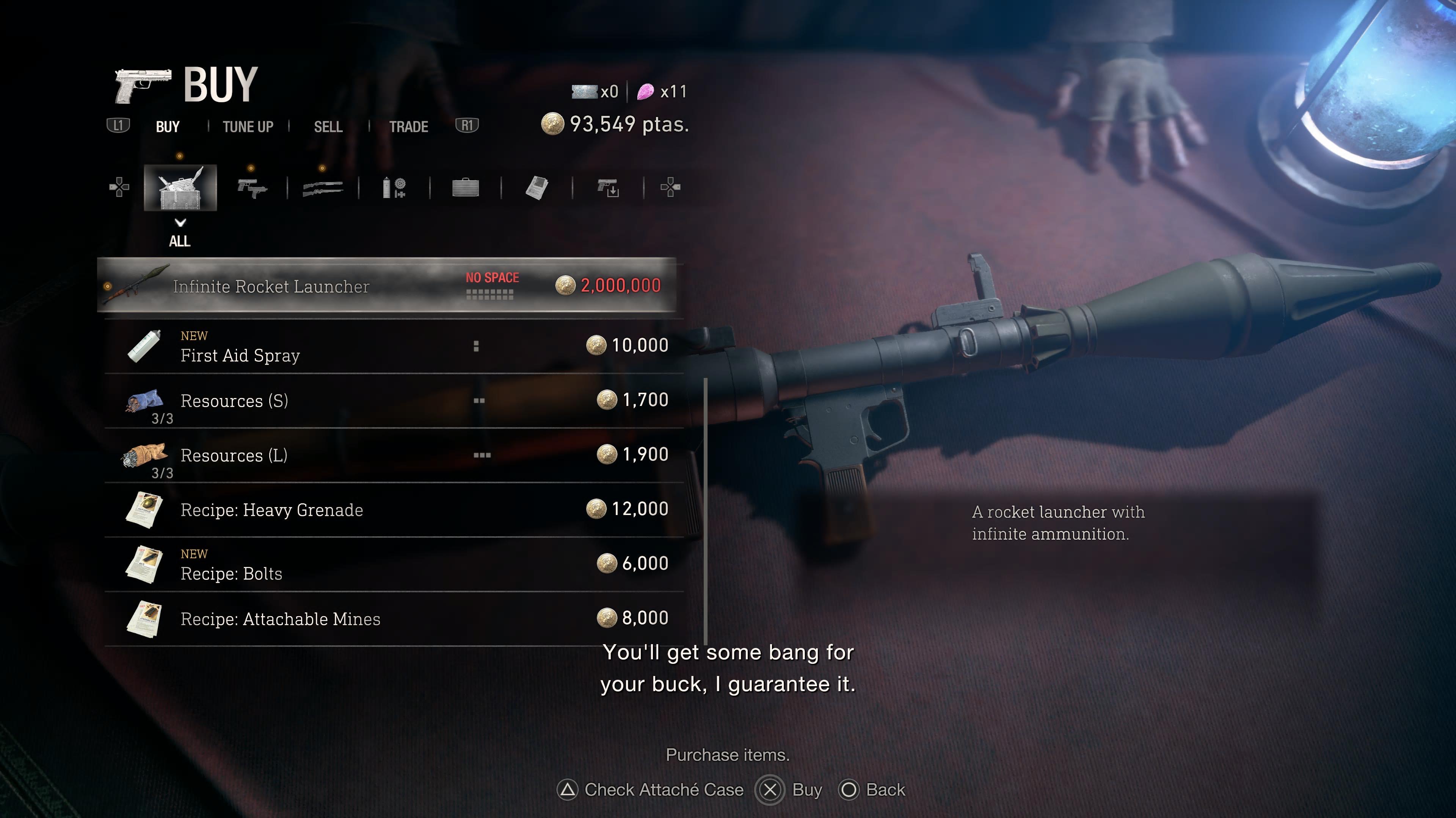 How to get the Infinite Rocket Launcher in Resident Evil 4 remake