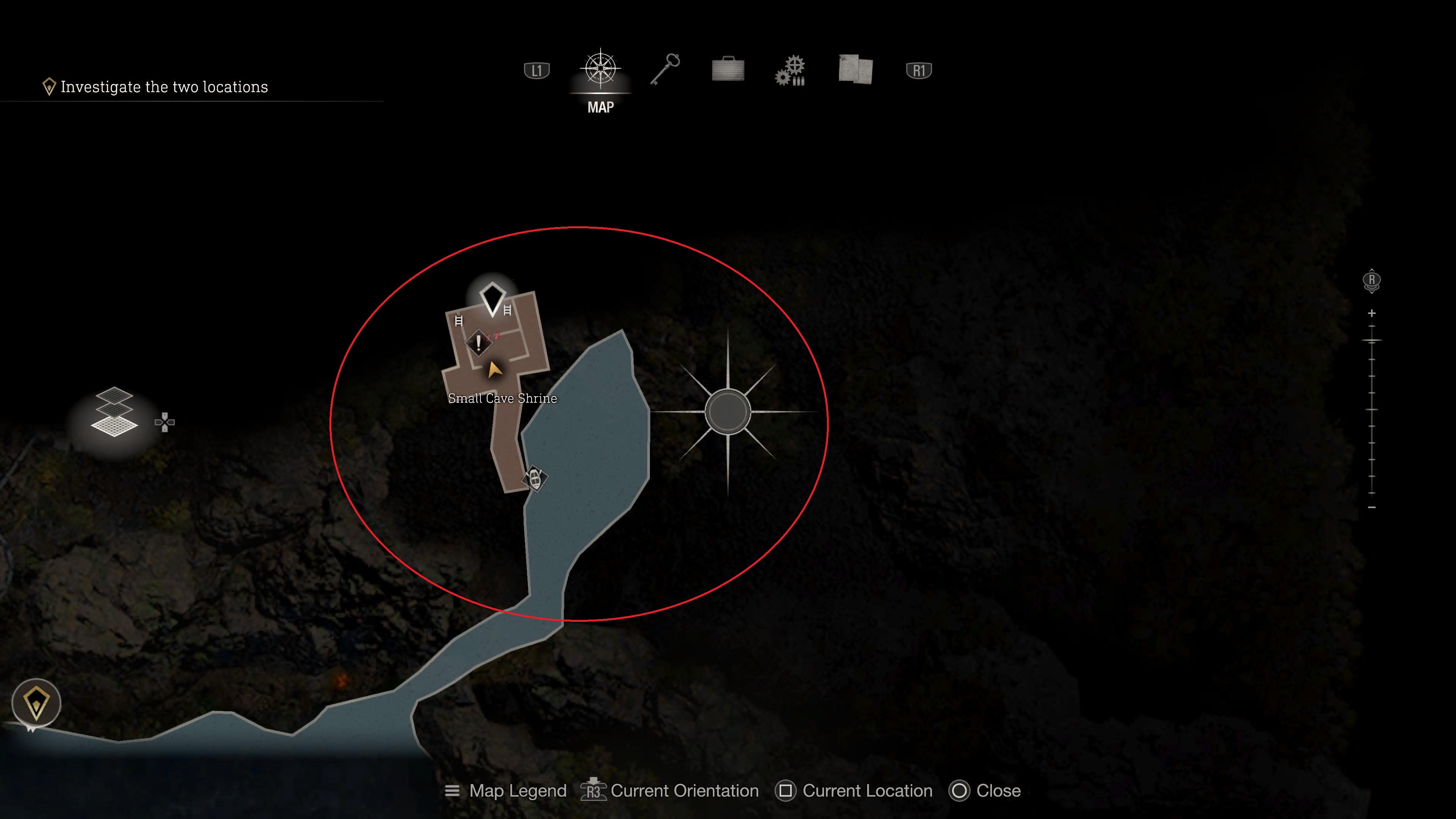 How to solve the small cave shrine puzzle in the Resident Evil 4 remake