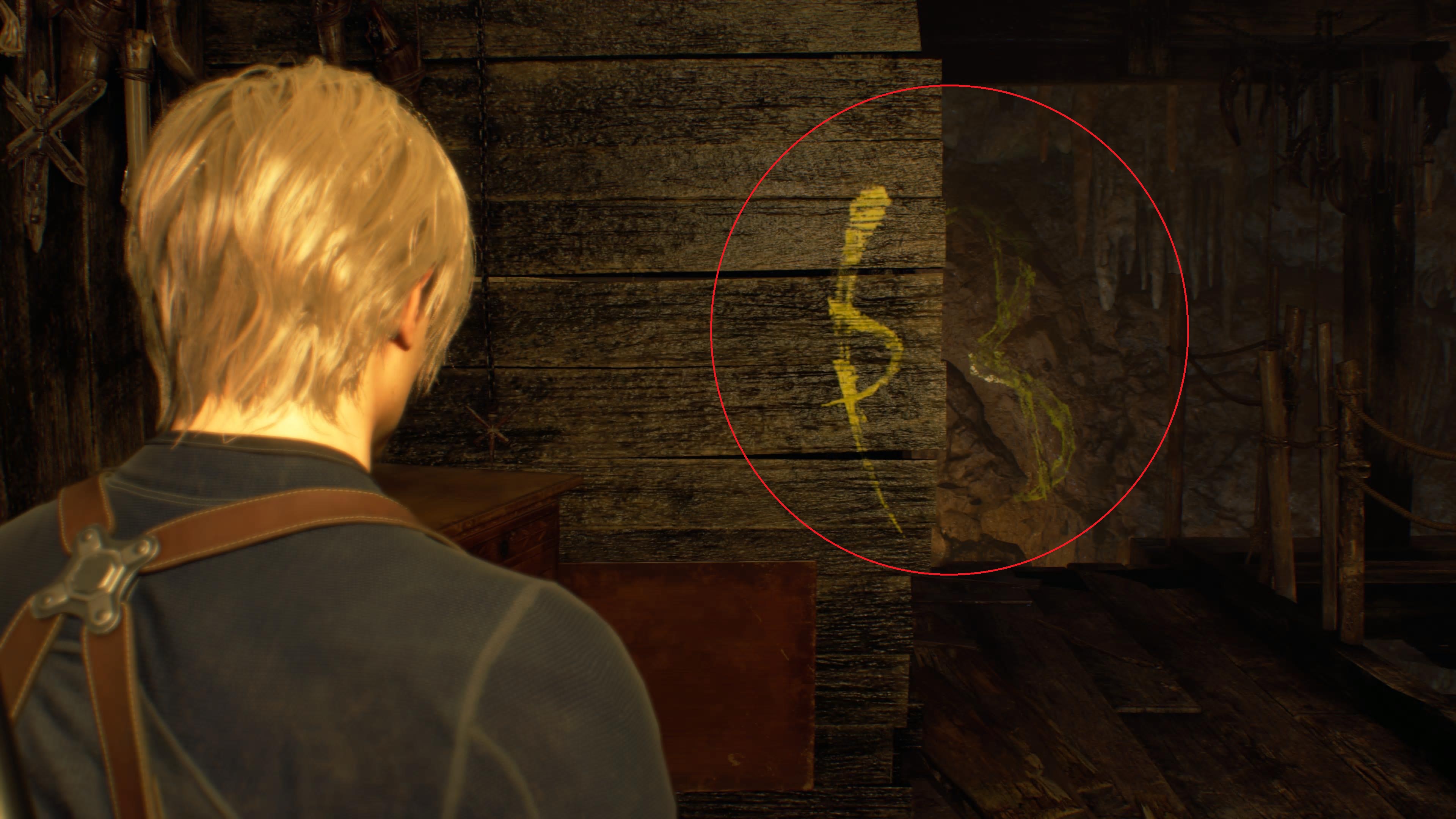 How to solve the small cave shrine puzzle in the Resident Evil 4 remake