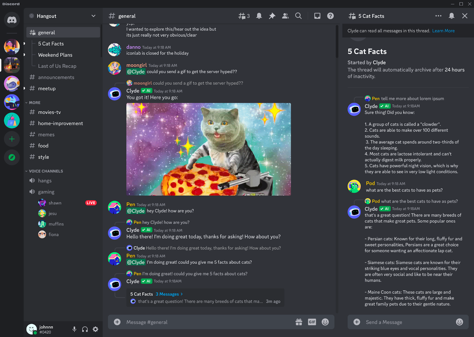 How to use Clyde on Discord
