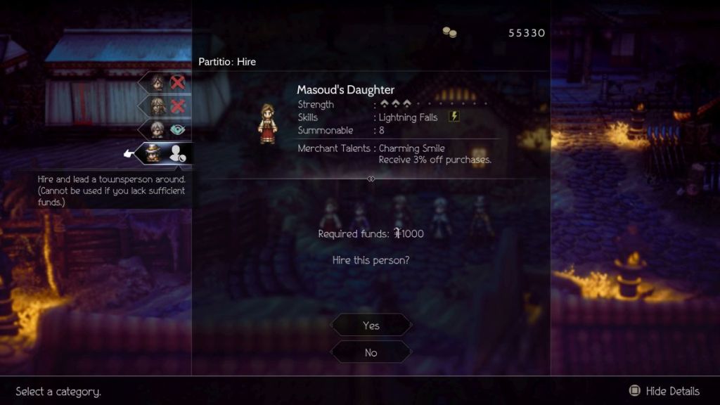 Partitio's Scent of Commerce quest guide - Octopath Traveler 2