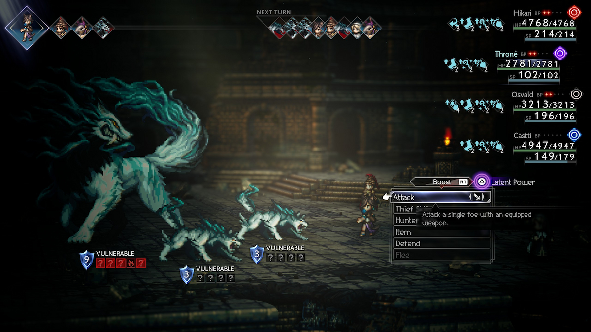 Dreadwolf boss guide - Octopath Traveler 2