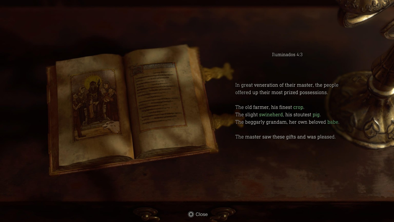 RE4 remake Village Chief Manor combination lock puzzle solution