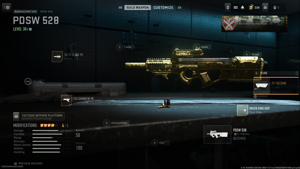 The best PDSW loadout in Warzone 2/MW2