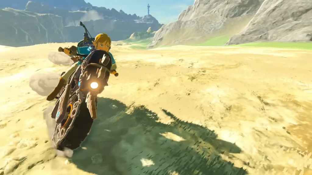 Here's another wild Zelda: Breath of the Wild trick shot for the road