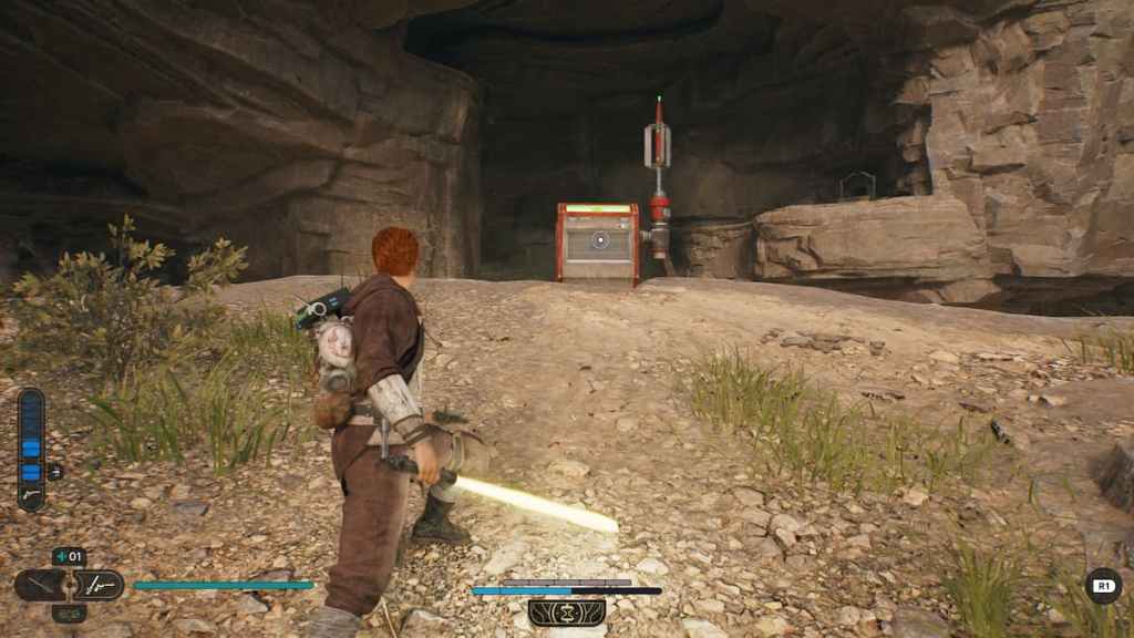 How to open red chests in Jedi Survivor