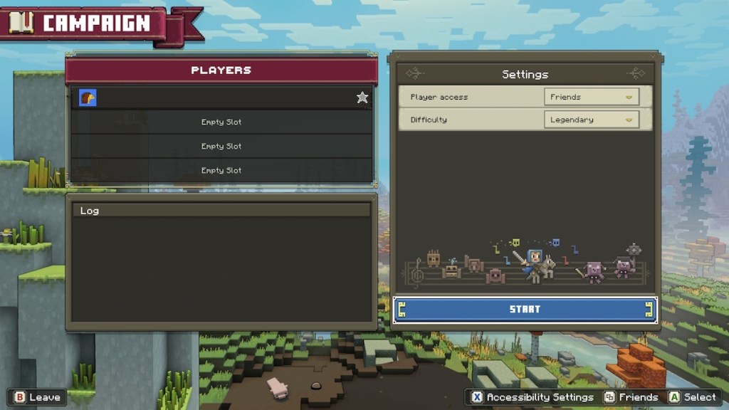 Is Minecraft Legends a co-op game?