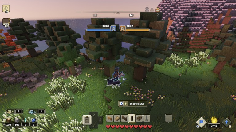 How to unlock & swap to new mounts in Minecraft Legends