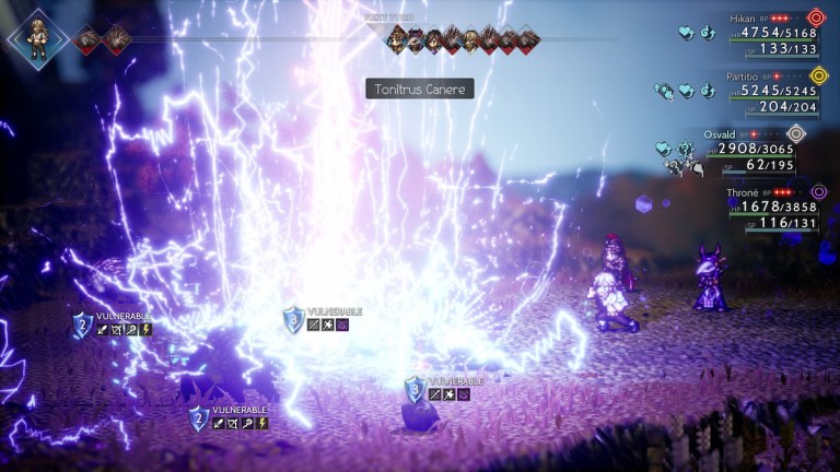 What does Advanced Magic Master do in Octopath Traveler 2?