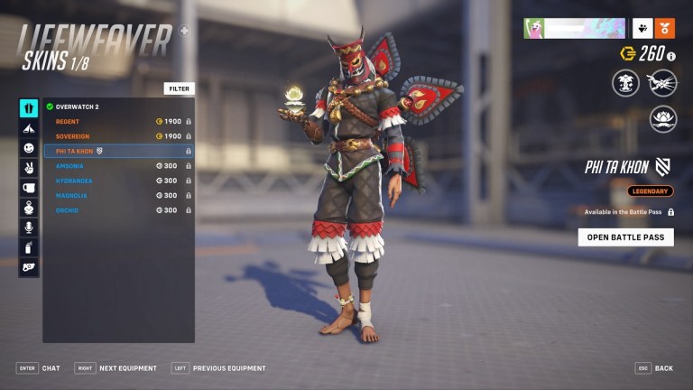 All Lifeweaver hero skins in Overwatch 2 - Listed