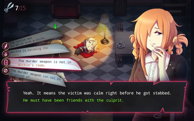 The Murder Hotel, a mystery game where you pin the blame, launches Kickstarter