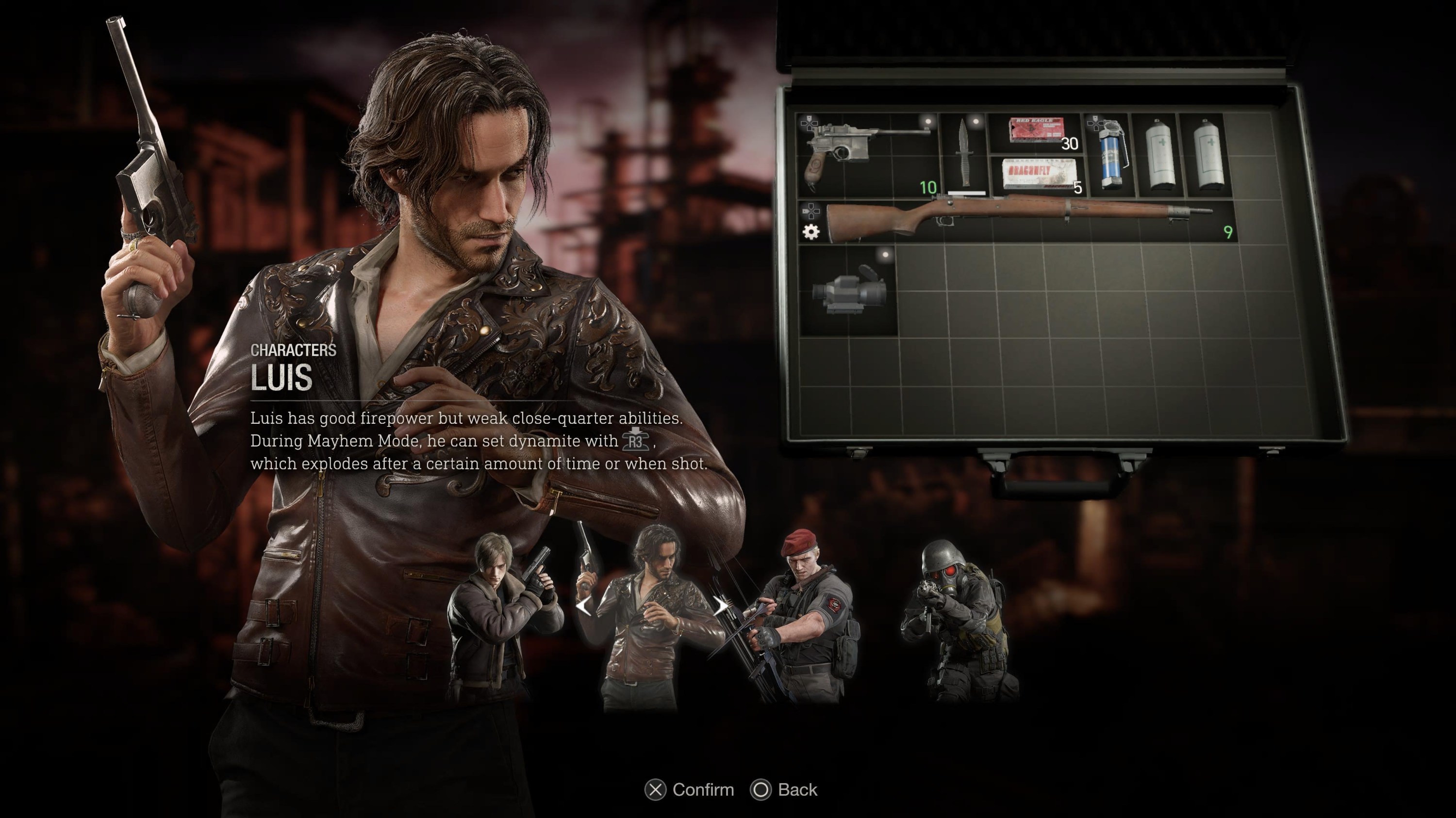 All character loadouts and tips for Resident Evil 4 remake Mercenaries